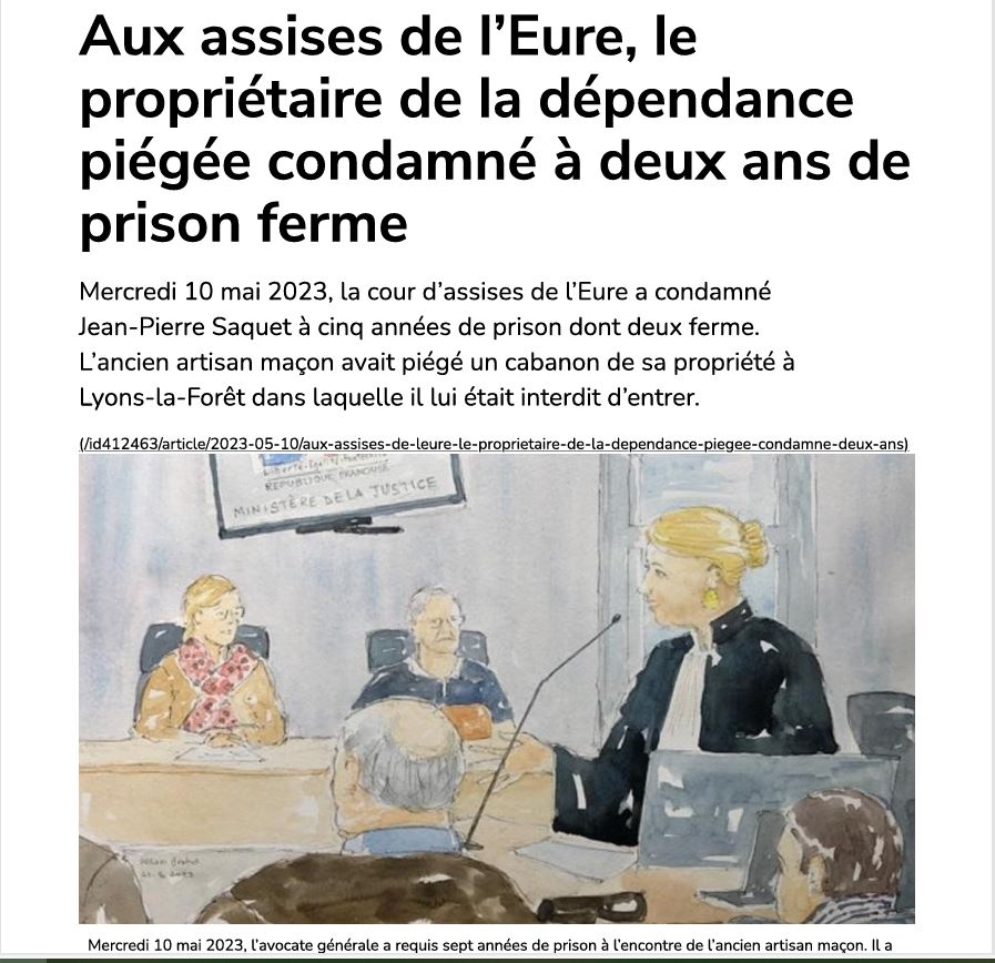 Defense of an accused before the Eure Assize Court - Oreste Avocats